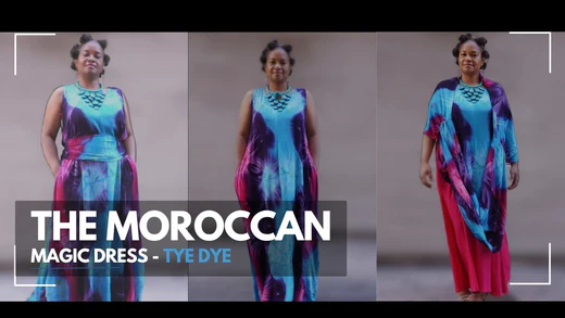 How to Rock the Moroccan Magic Dress Tie Dye: A Guide to Unleashing ...