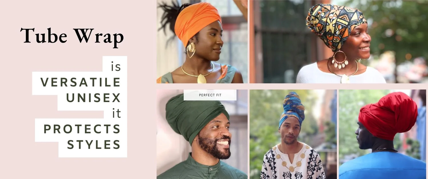 The Tube wrap; an easy way to Style and Protect Your Locs - Locs Styles ...